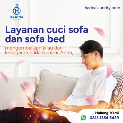 Jasa Cuci Sofa Harina Bisa Datang ke Rumah Anda di Bandung